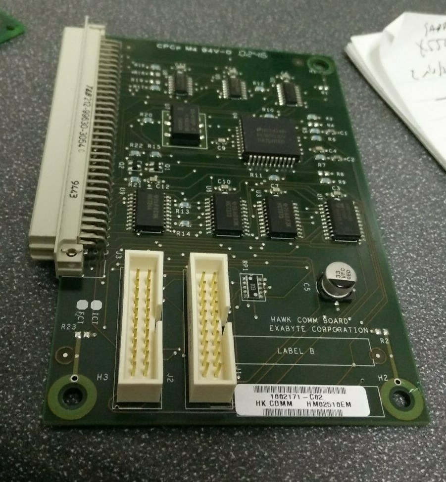 EXABYTE 1002171.C02 HAWK COMM Card for the EXABYTE 430 TAPE LIBRARY | eBay