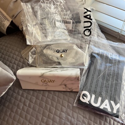 New! Quay Tri Fold Case Marble Collapsible And Extra Cases | eBay