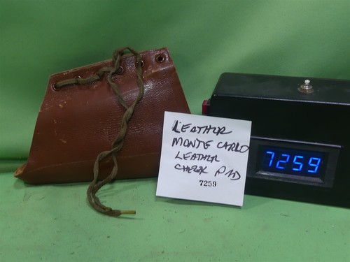 #7259 Leather rifle cheek pad by Monte Carlo | eBay