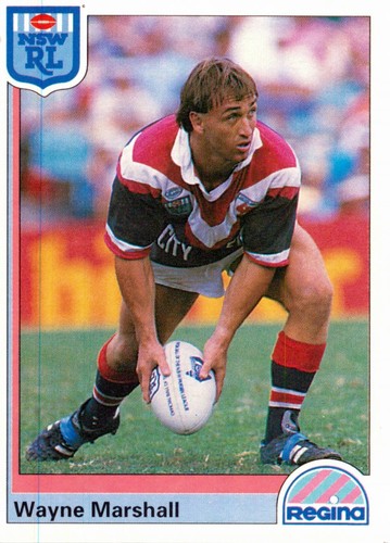 1992 SYDNEY ROOSTERS NRL Card WAYNE MARSHALL | eBay Australia