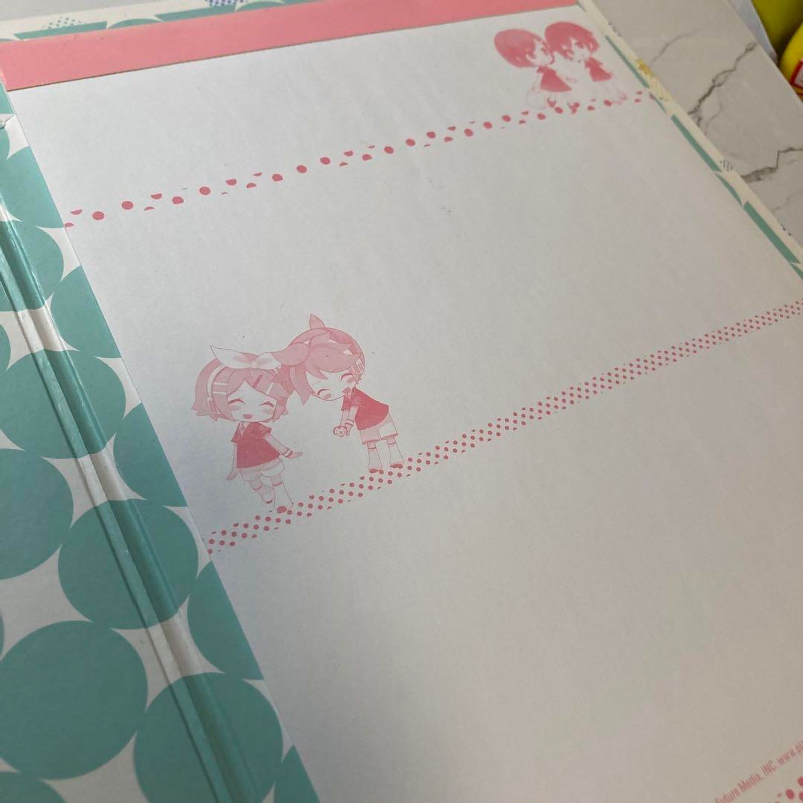 Vocaloid Hatsune Miku Binder Set with A4 Notepad 2013 | eBay