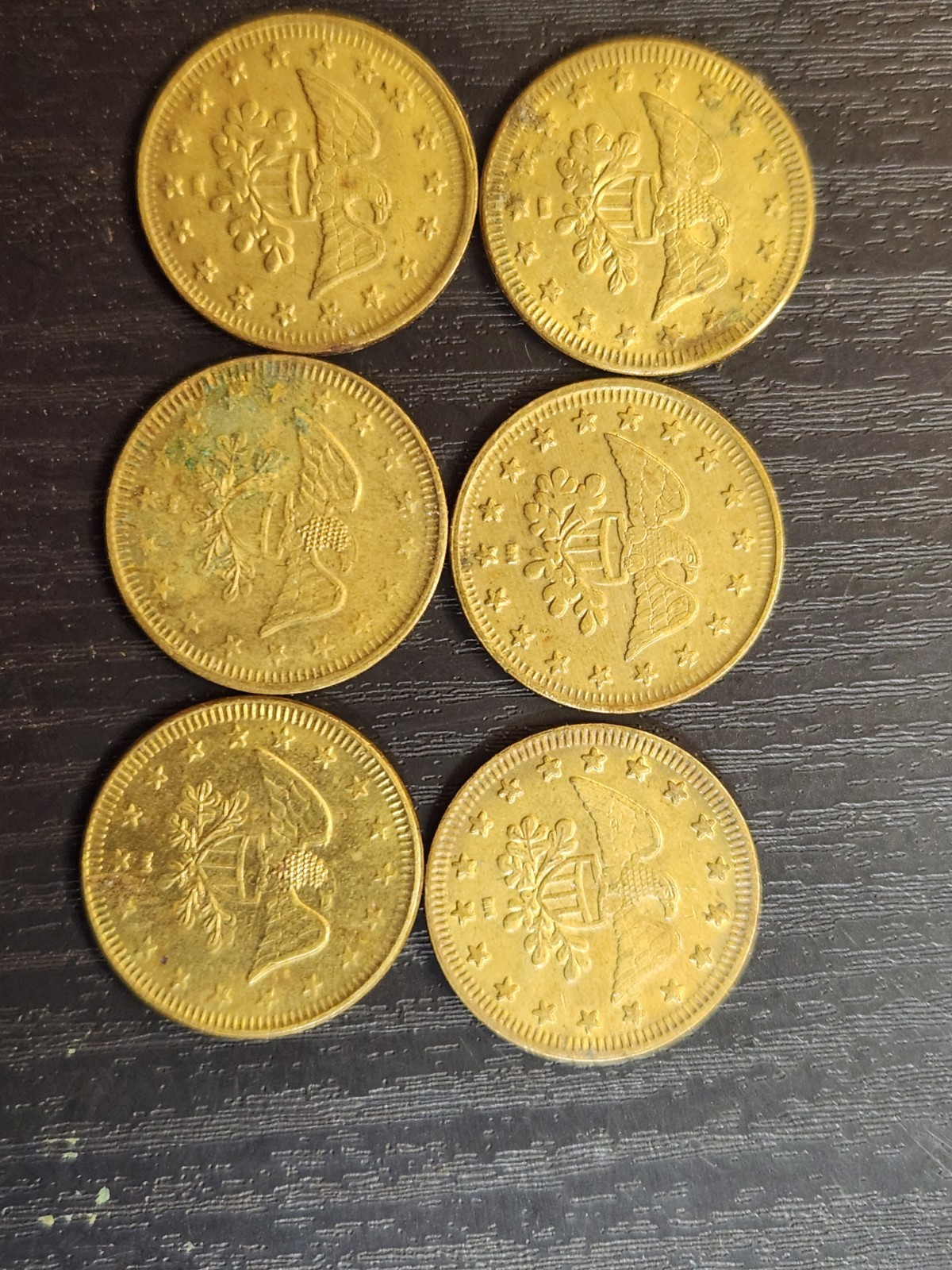 Lot Of 6 Rare Collectable Tokens | eBay