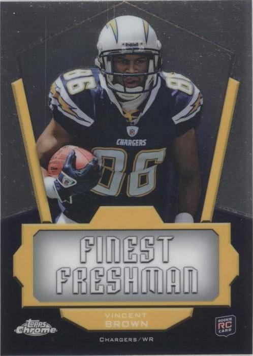 2011 Topps Chrome - Finest Freshman Vincent Brown #FF-VB for sale ...