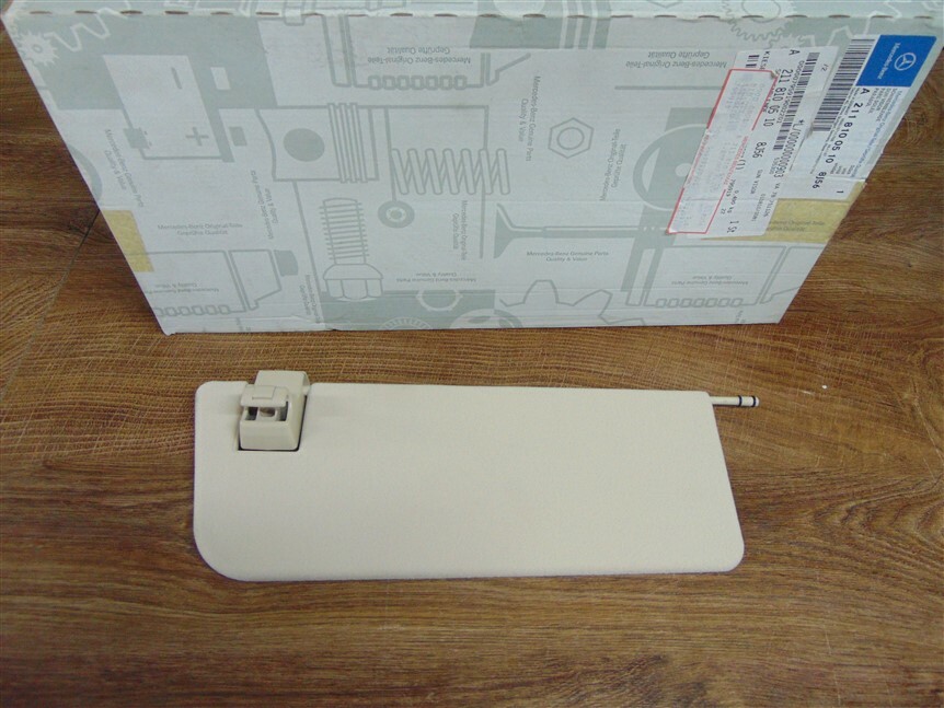 Brand New Left Sunvisor Genuine Mercedes W211 - A2118100510 Color: 8J56 ...