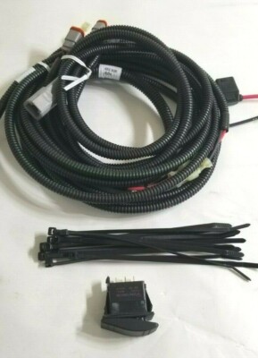 EZGO 654080 Golf Cart Light & Accessory Harness Front Mount UTV Kit | eBay