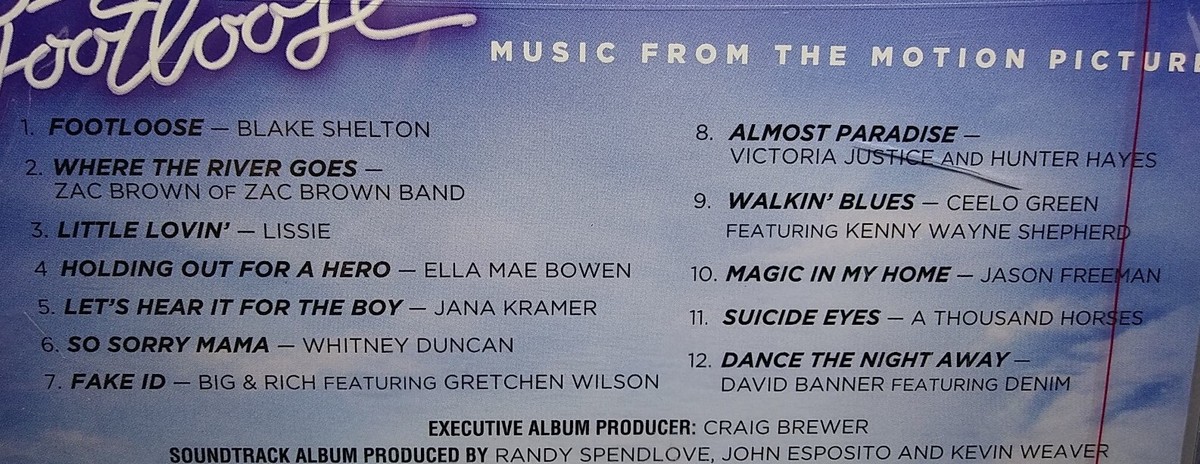 Footloose Soundtrack 2011