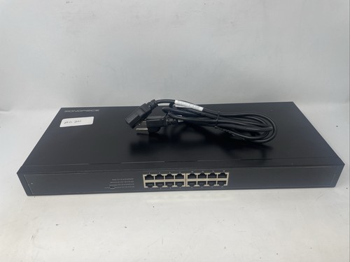 Monoprice 16 Port Unmanaged 10/100/1000 Mbps Gigabit Ethernet Switch ...