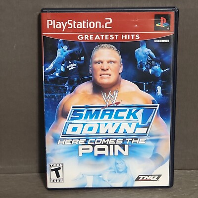 WWE SmackDown Here Comes the Pain PlayStation 2 PS2 Complete Greatest ...
