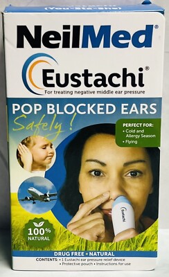 NeilMed Eustachi Ear Pressure Relief Device for Cold & Allergy Season ...