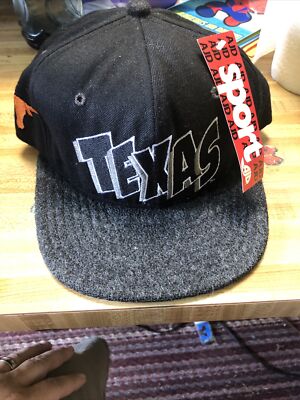 Vintage University of Texas Longhorns Cap Hat SnapBack adjustable NWT ...