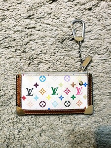 Louis Vuitton Key Wallet White | semashow.com