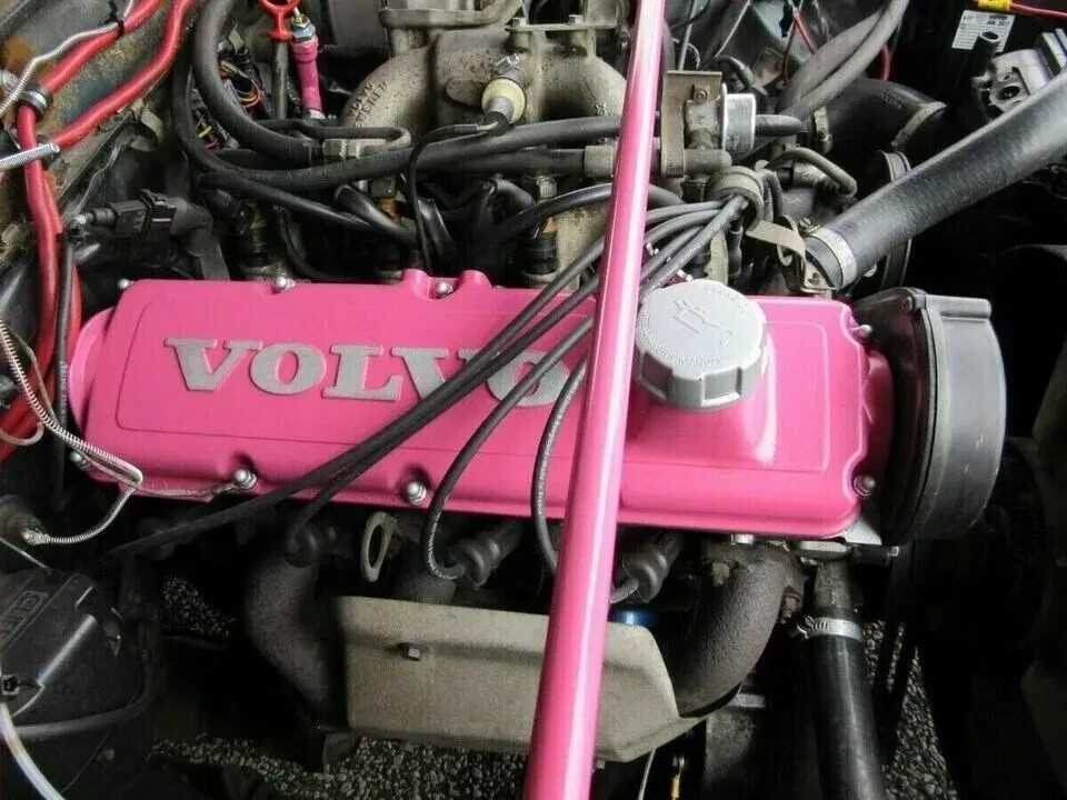 Hot Pink Coating High Temp Engine Enamel Header & Caliper Brake Paint ...