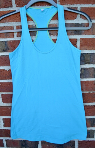 Lululemon Athletica Size 6 Cool Racerback Tank Blue | eBay