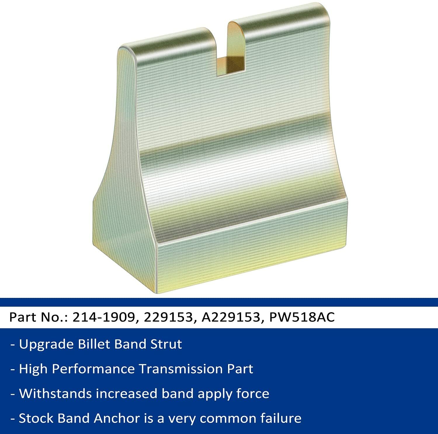 PW518AC Band Anchor & 22717HD Heavy Duty Band Strut for 47RE 48RE A518 ...