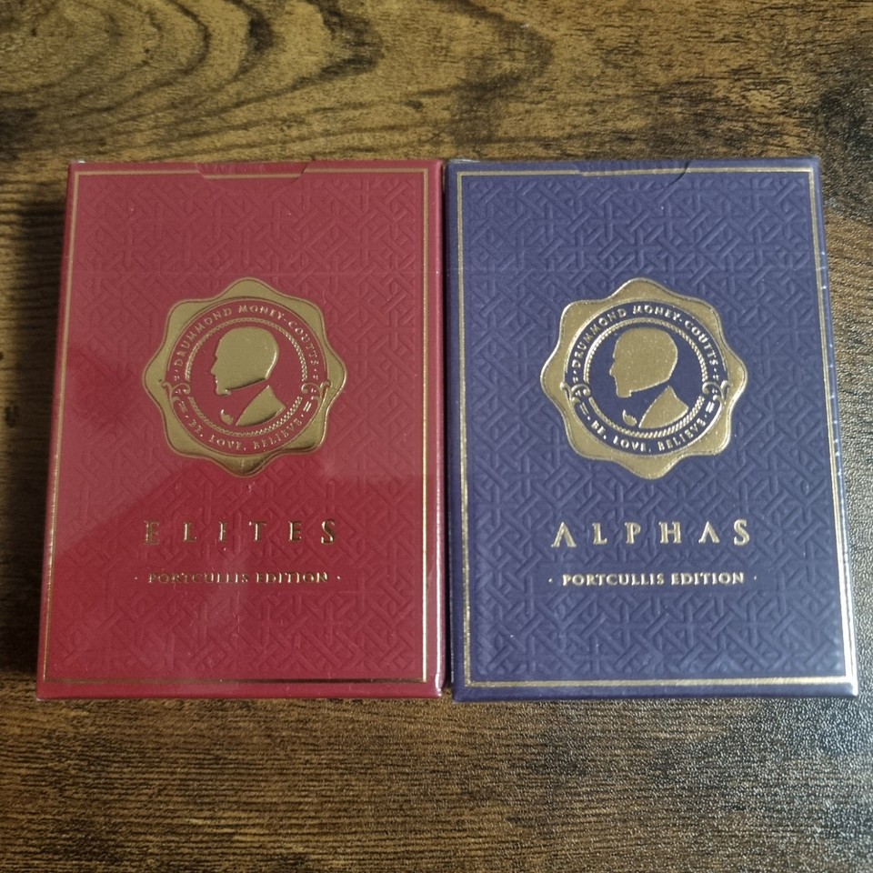 DMC Alphas V3 & Eliten V6 Portcullis Edition Spielkarten Neu Verpackt Magic Deck | eBay