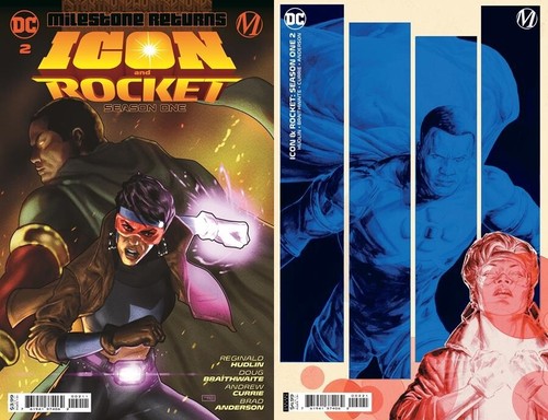 Milestone Returns Icon & Rocket #2 Cover A & B Comic Book Set | eBay