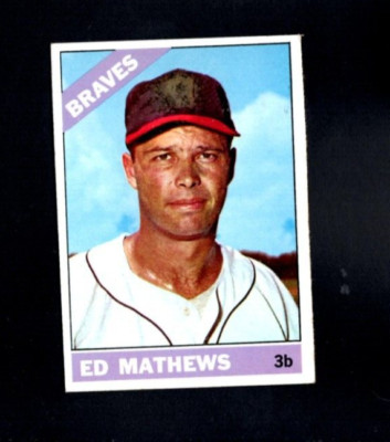 1966 Topps # 200 Ed Mathews Ex-Mt | eBay