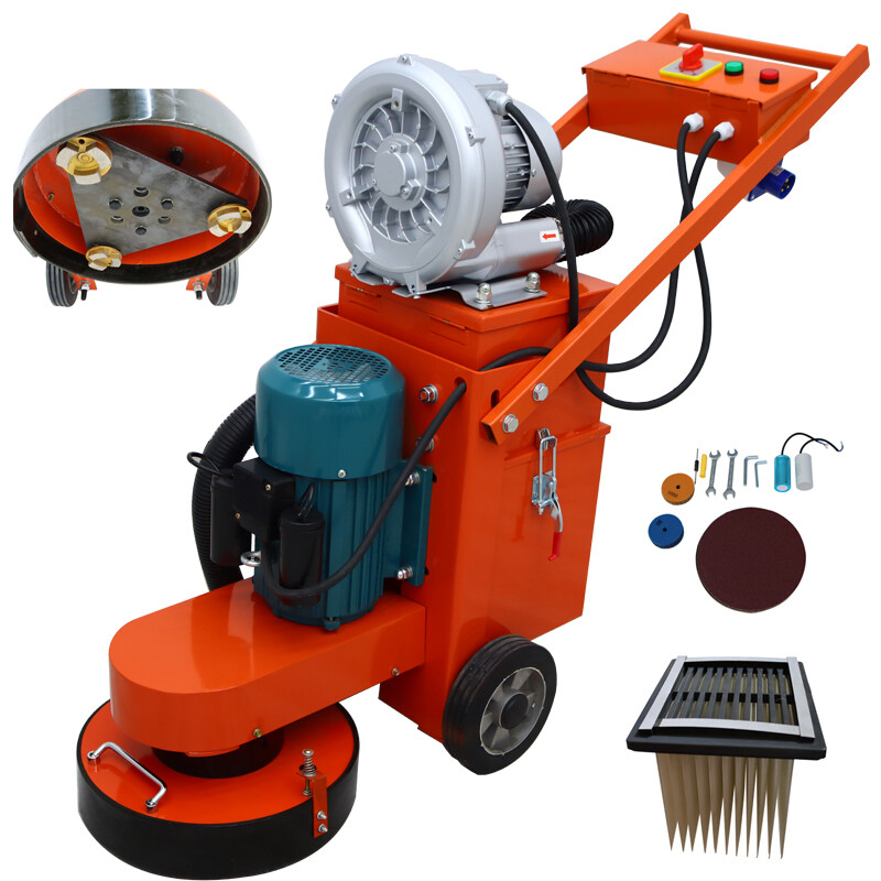 INTBUYING 220V Floor&Concrete Grinder Industrial Commercial Polisher ...
