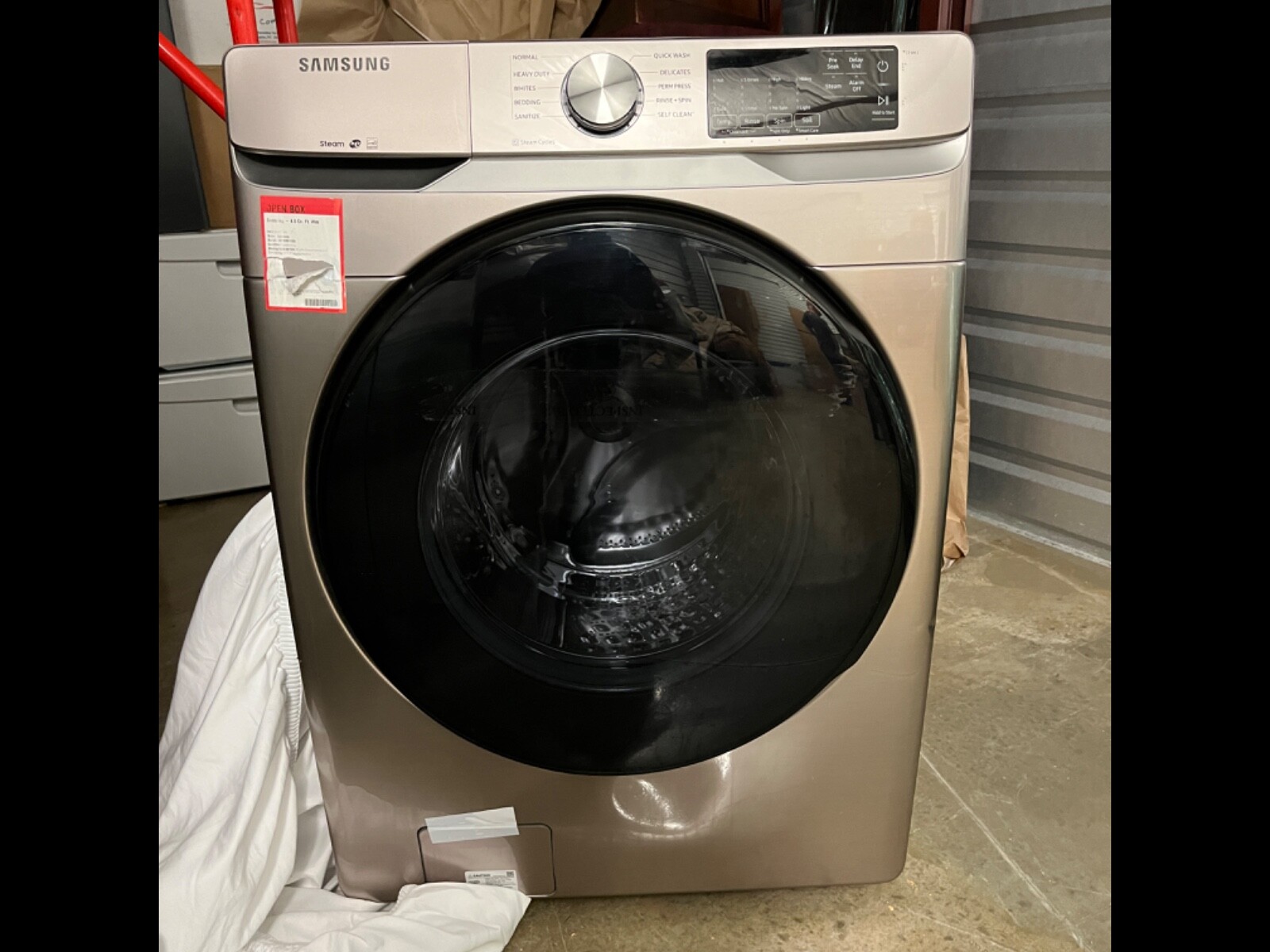 Samsung WF45B6300AC 27 Inch Front Load Washer 4.5 Cu. Ft. Capacity ...