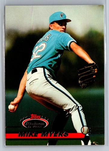 1993 Topps Stadium Club - #437 Mike Myers (RC) | eBay