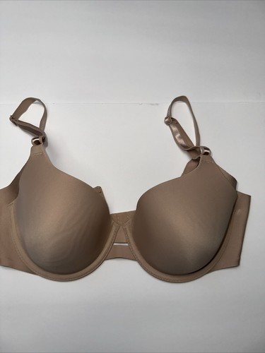 Warners Bra 34C Beige No Side Effects Underwire Lightly Lined T-Shirt ...