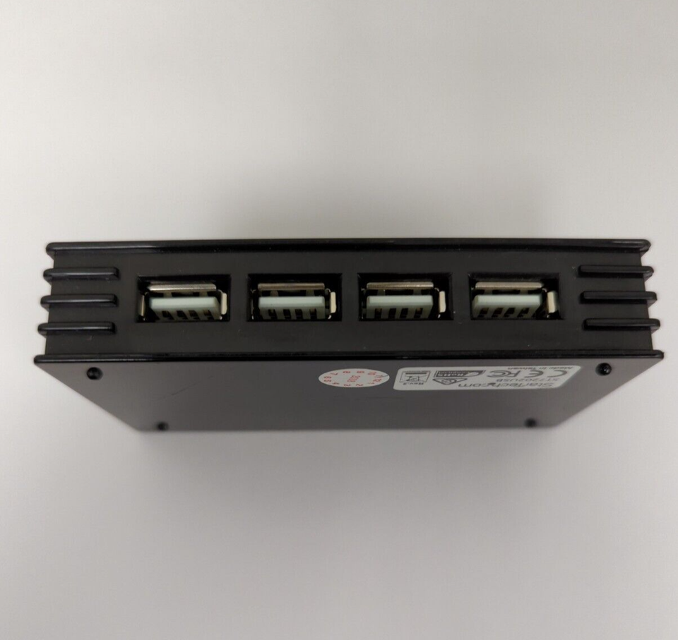 StarTech 7-Port Compact USB 2.0 External Hub in Black ST7202USB - USED ...