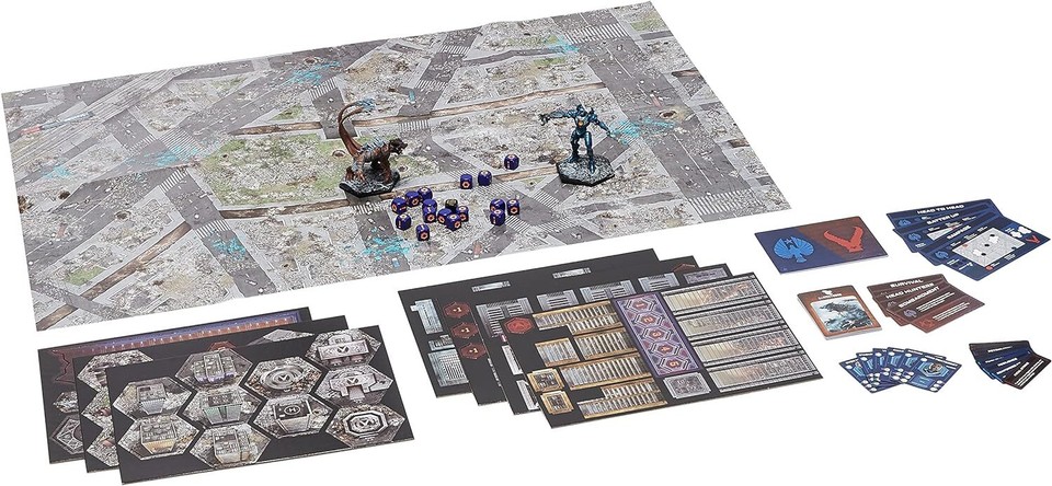 Pacific Rim: Extinction Starter Set Miniatures Game Jaeger Kaiju River ...