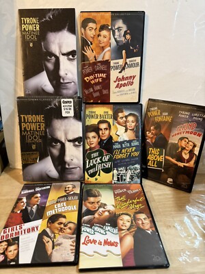 Tyrone Power Matinee Idol Collection (DVD, 2008, 5-Disc Set ...