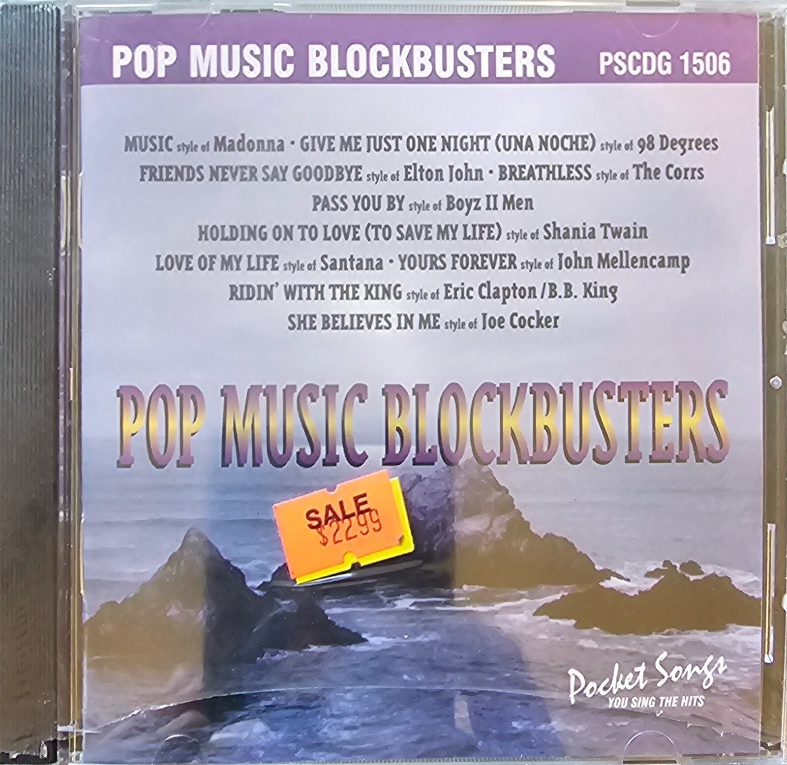 1506 POP POCKET SONGS KARAOKE CDG DISC | eBay