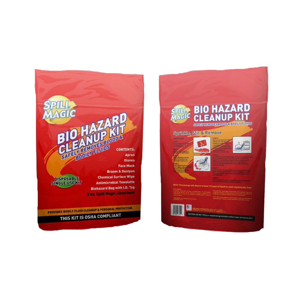 Spill Magic Biohazard Spill CleanUp 3/4" " " SMBIOHAZARD for sale ...