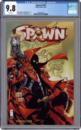 Spawn #107D Capullo Variant CGC 9.8 2001 2010025012 | eBay