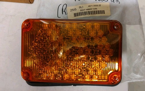 Genuine Weldon Right Amber Turn Signal Light Unit - Sold Each. 4671 ...