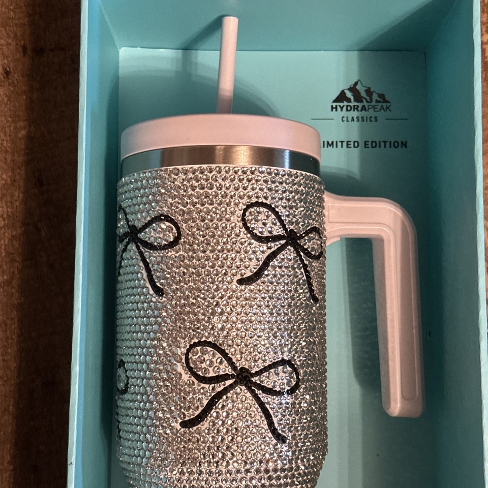 Hydrapeak Voyager 40oz *LIMITED EDITION* Most Loved Bling Bow Hearts | eBay
