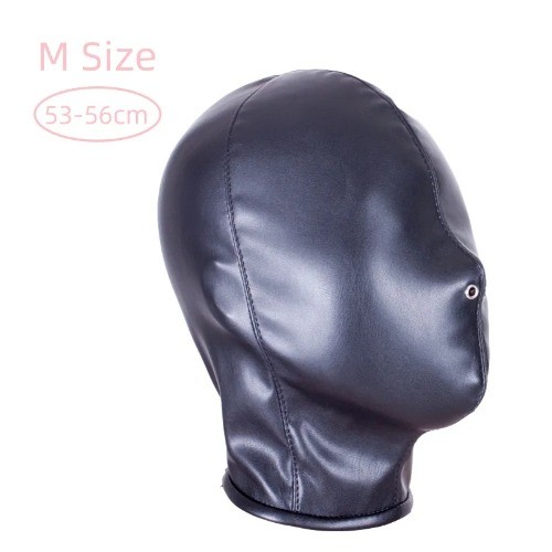 Full Face Unisex Leather Mask for Man Women Party Games Headwear ...