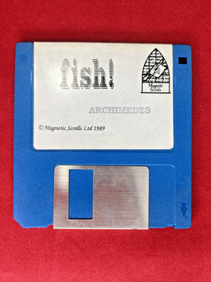 Fish! Game by Magnetic Scrolls Ltd 1989 3.5" Disc for Acorn Archimedes ...