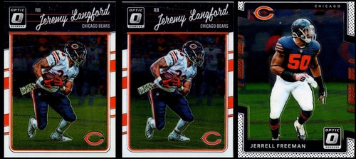 Donruss Optic Chicago Bears (3) Card Lot - Almost Gone – Get Yours ...