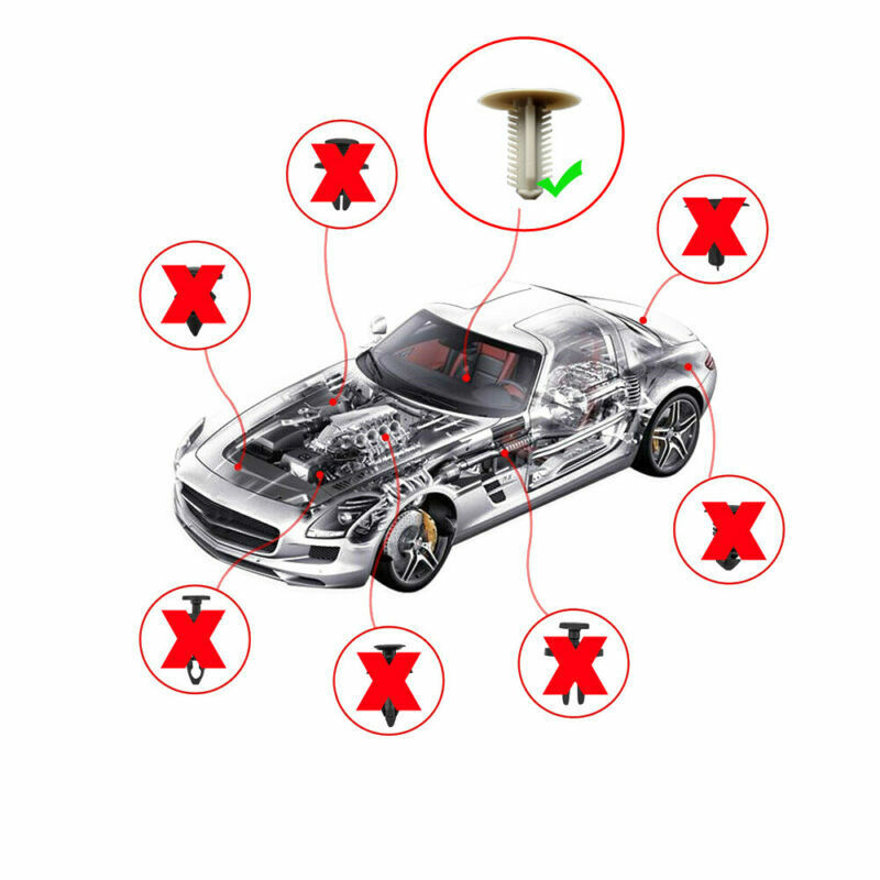 20x Roof Headliner Clips Trim Panel Retainer Fastener Fit For Toyota ...