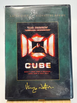 Cube (DVD, 1997) Vincenzo Natali 31398826521 | eBay