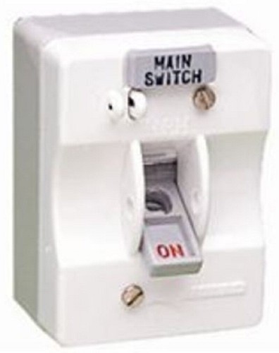 HPM HEAVY DUTY MAIN SWITCH FOR CONDUCTOR 1-Pole 415V Off Switch, Grey ...