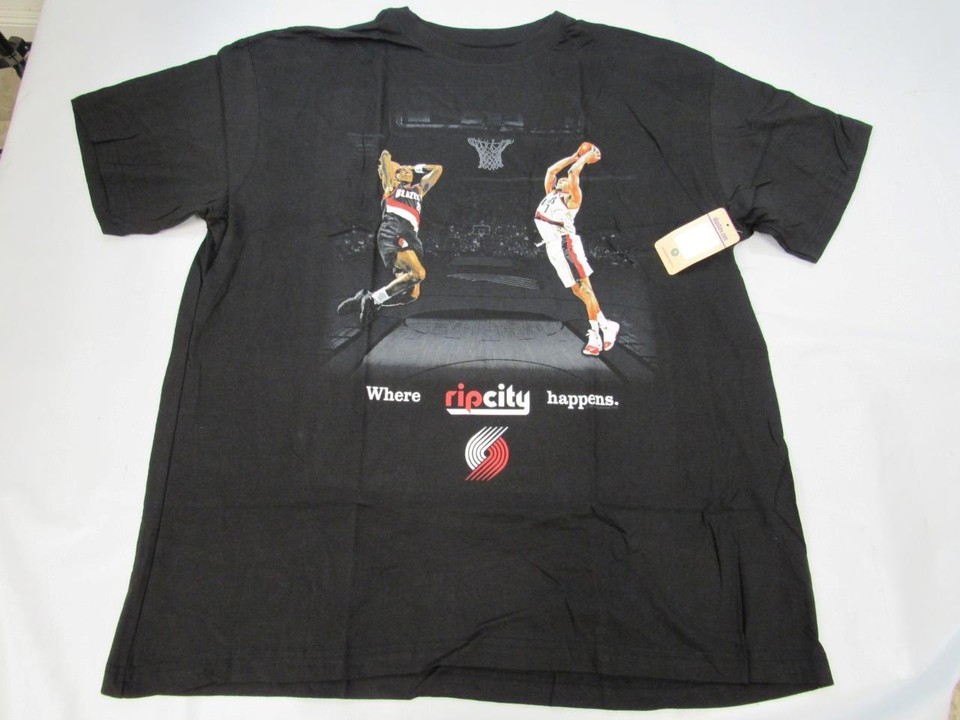 NEW Clyde Drexler Brandon Roy Portland Trail Blazers Mens 3XL-4XL ...