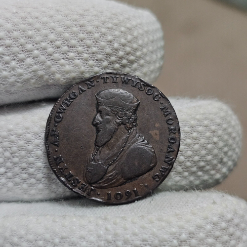 1791 Half Penny JESTYN MORGAN Rare Conder Token Colonial Coin | eBay