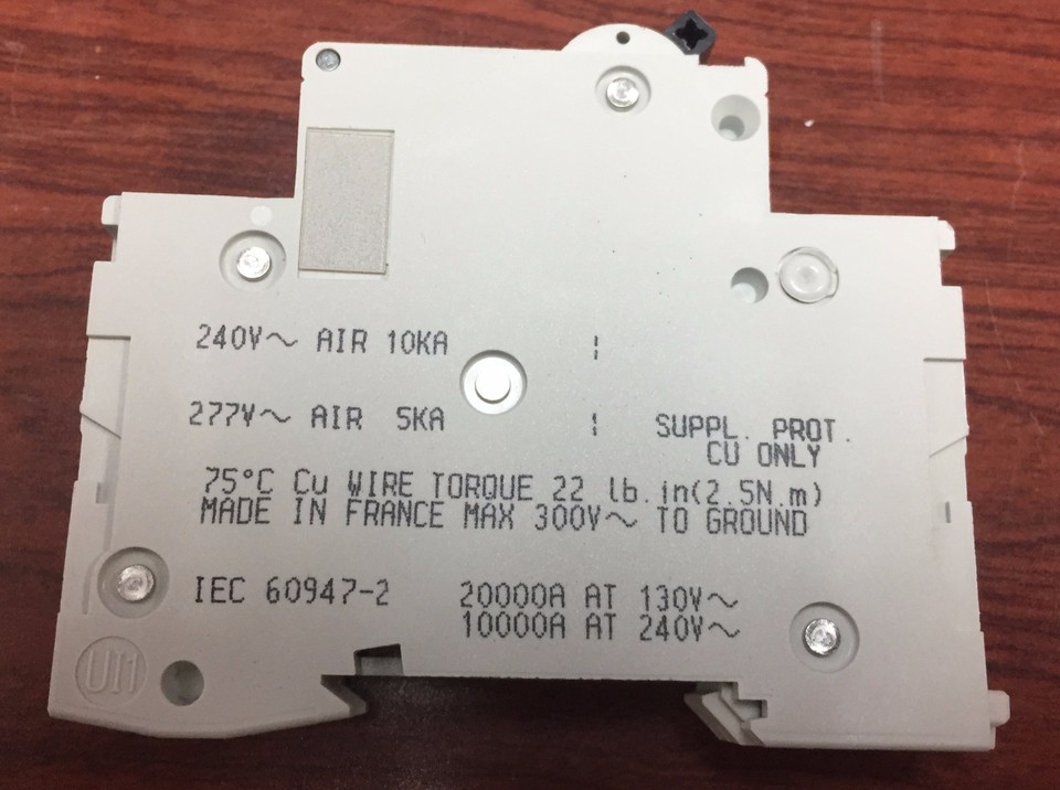 SCHNEIDER ELECTRIC MG17426, Square-D Mini Supplementary Protector ...