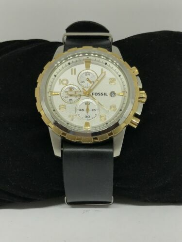 Fossil Dean Chronograph (FS4795) Wrist Watch for Men's for sale online ...