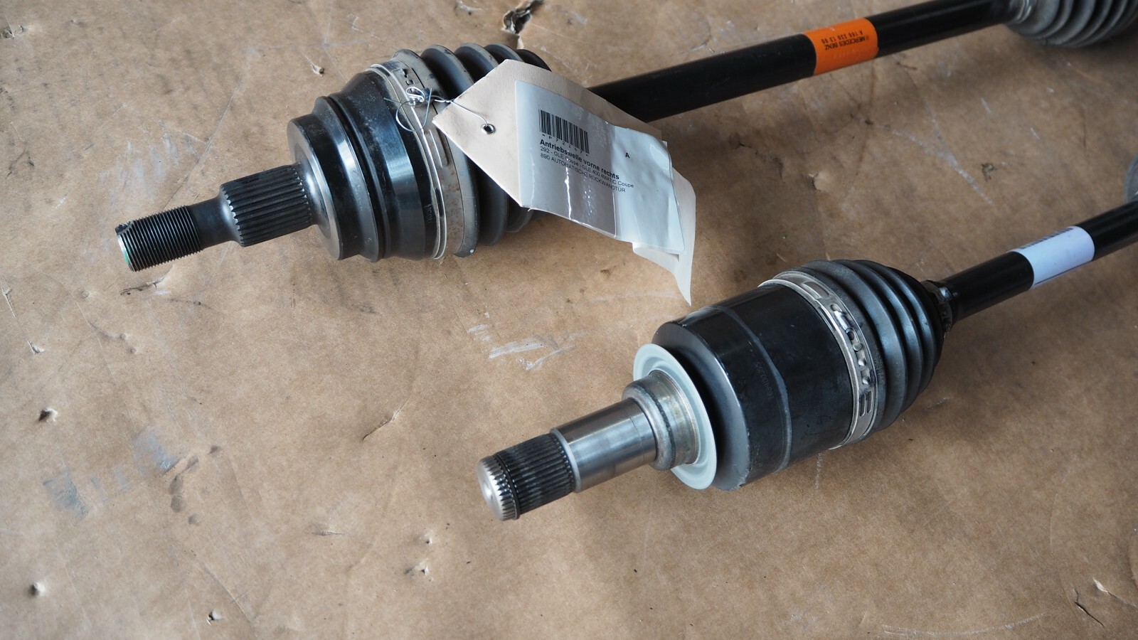 MERCEDES W292 2017 FRONT DRIVE SHAFT RIGHT & LEFT A1663301300 ...