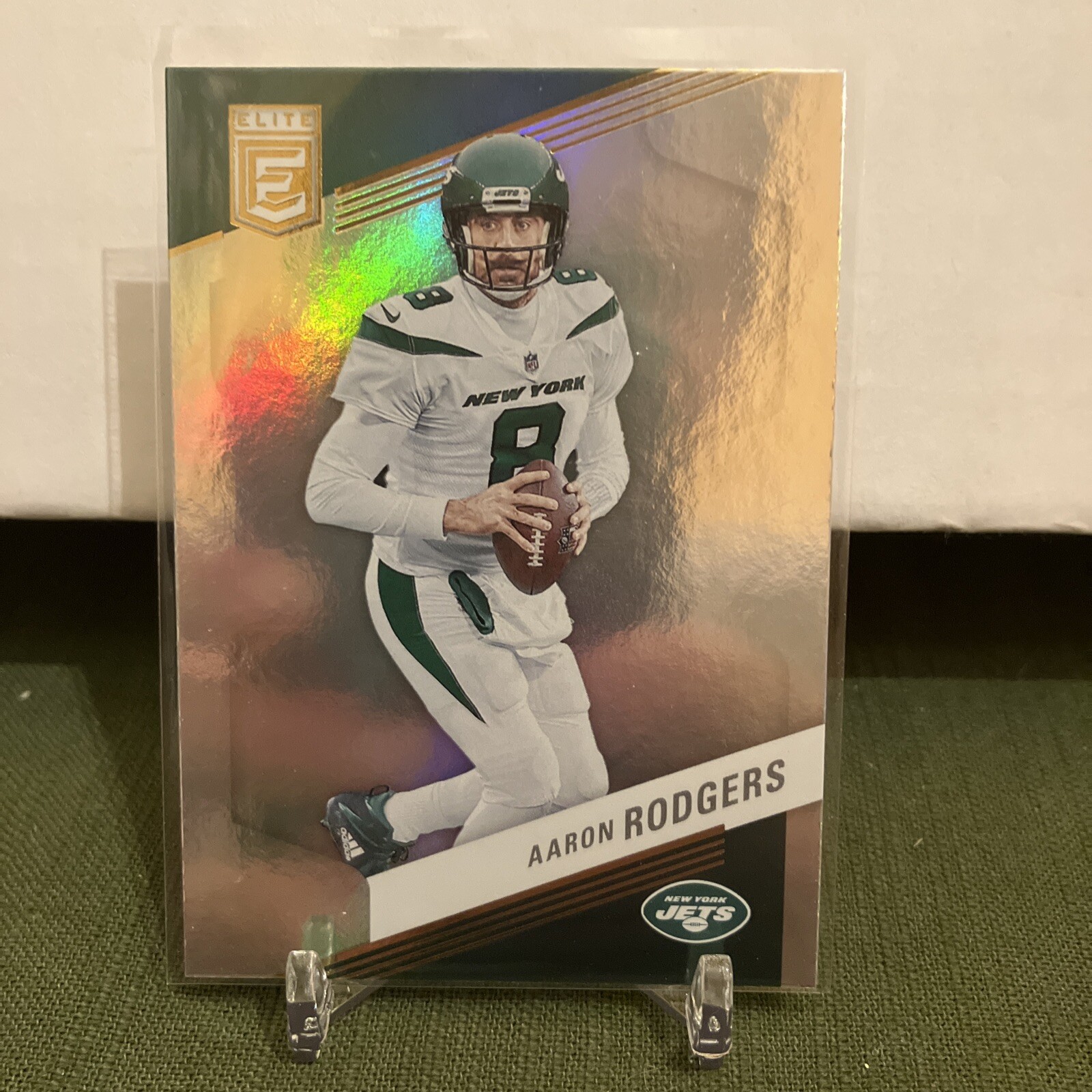 2023 Donruss Elite Aaron Rodgers Card # 4 New York Jets | eBay