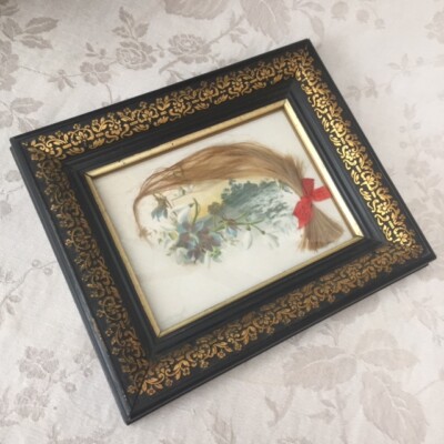 Victorian - Victorian Mourning Hair Art