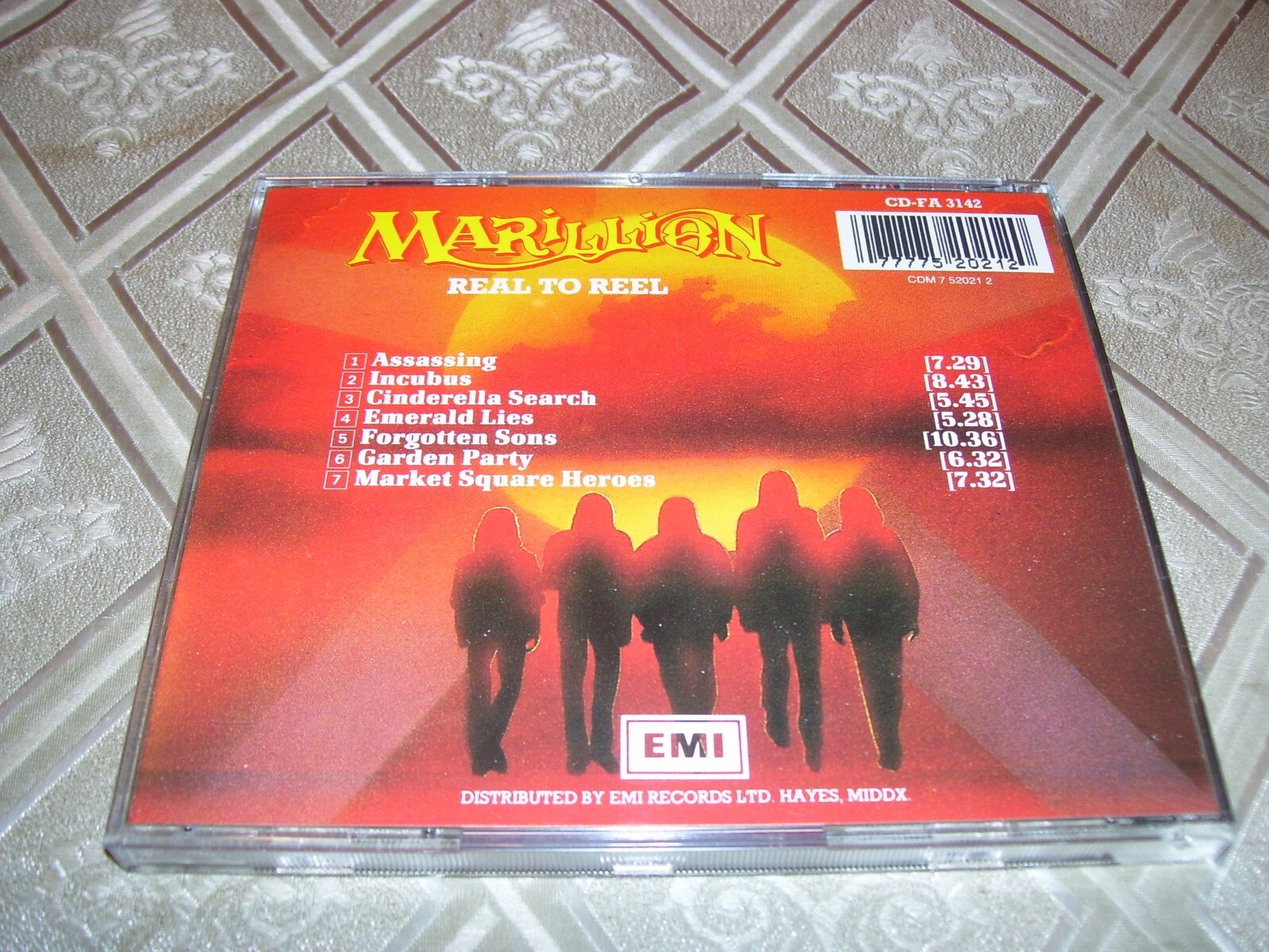 Marillion - Real to Reel * CD 1989 West Germany early press * | eBay