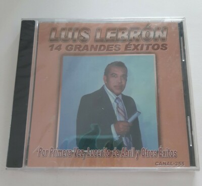 Luis Lebron 14 Grandes Exitos CD SEALED #681 | eBay