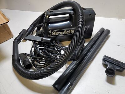 Simplicity Handheld Canister Vacuum 98612032236| eBay