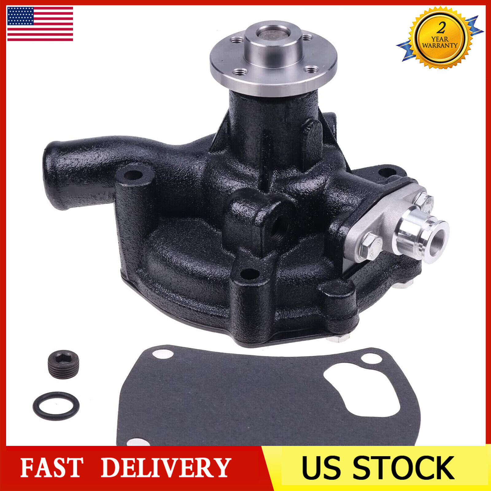 Water Pump 15481-73030 For Kubota Engine V4000 V4300 V4702 Tractor ...